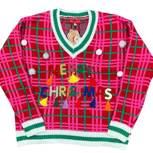 Blizzard Bay | Sweaters | Blizzard Bay Christmas Sweater Pinkredgreen ...